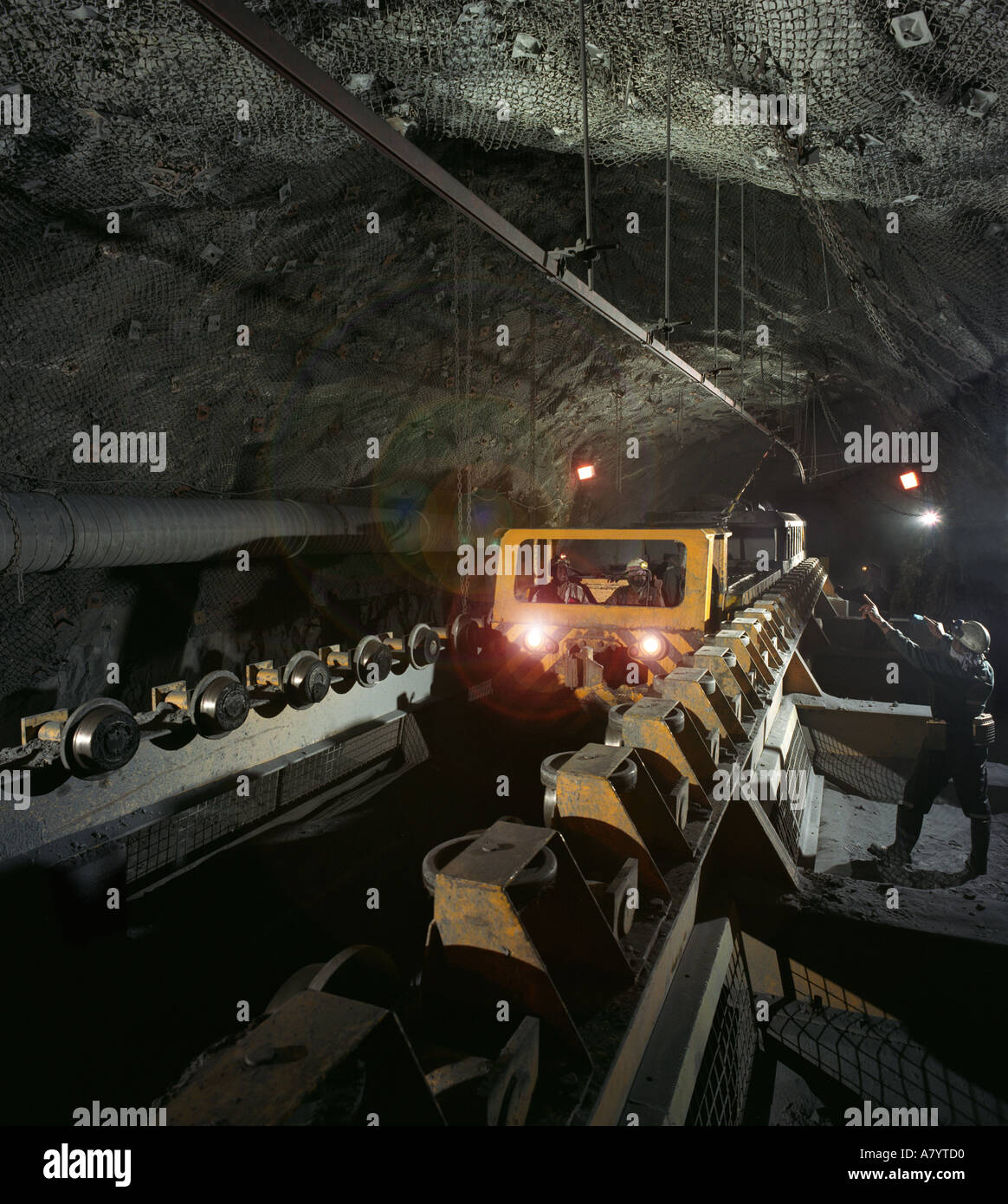 Mining operations for transporting, managing & the processing of ore ...