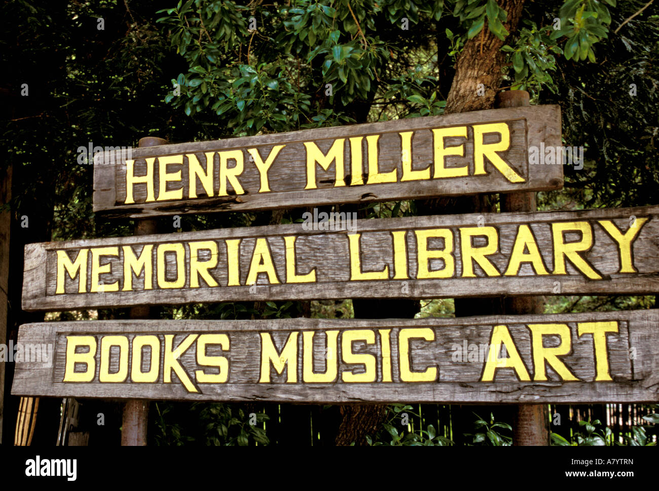 Henry miller memorial library big sur hi-res stock photography and ...