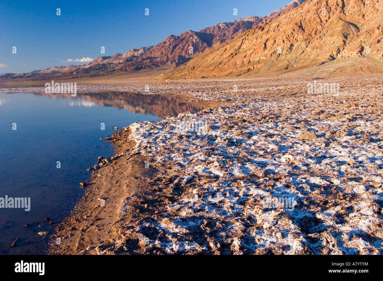 Water in Death Valley National Park, CA, USA Stock Photo - Alamy