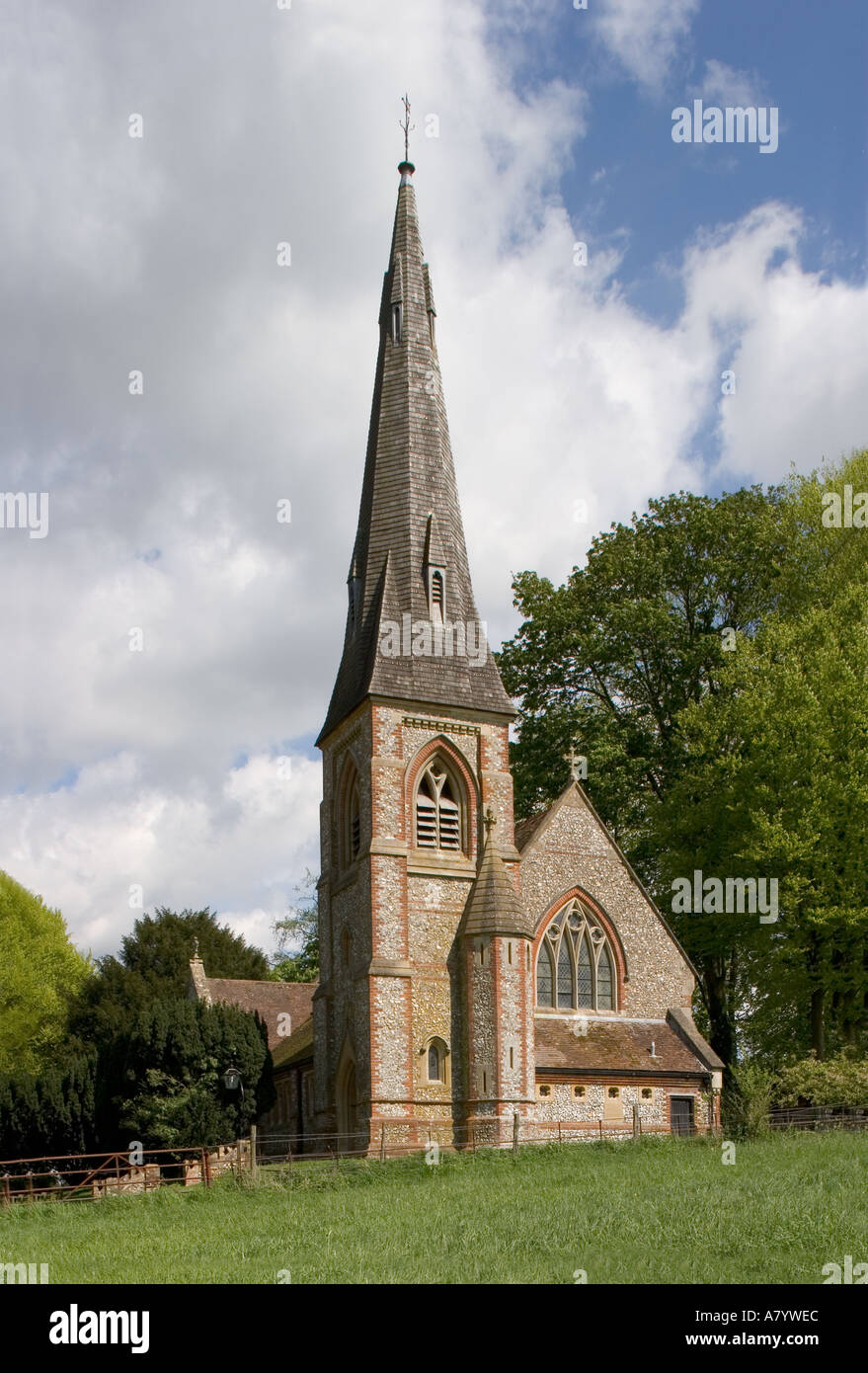 St Mary The Virgin Church Preston Candover Hampshire England Stock ...
