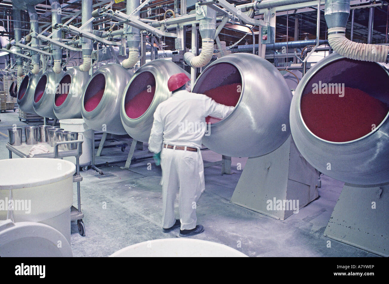 Candy manufacturing Goelitz Candy Company, Fairfield, California Stock ...