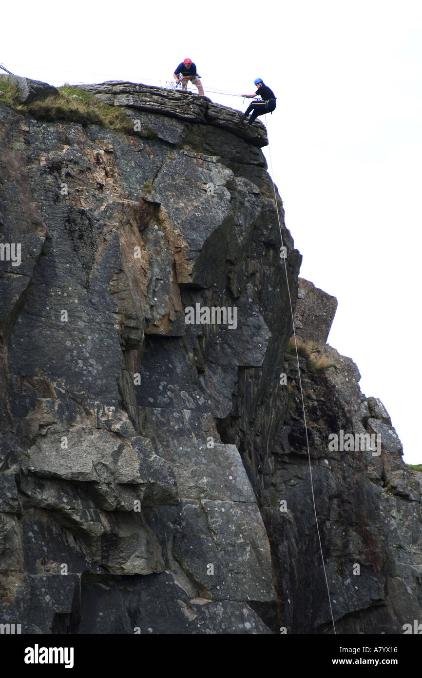 Abseiler hi-res stock photography and images - Alamy