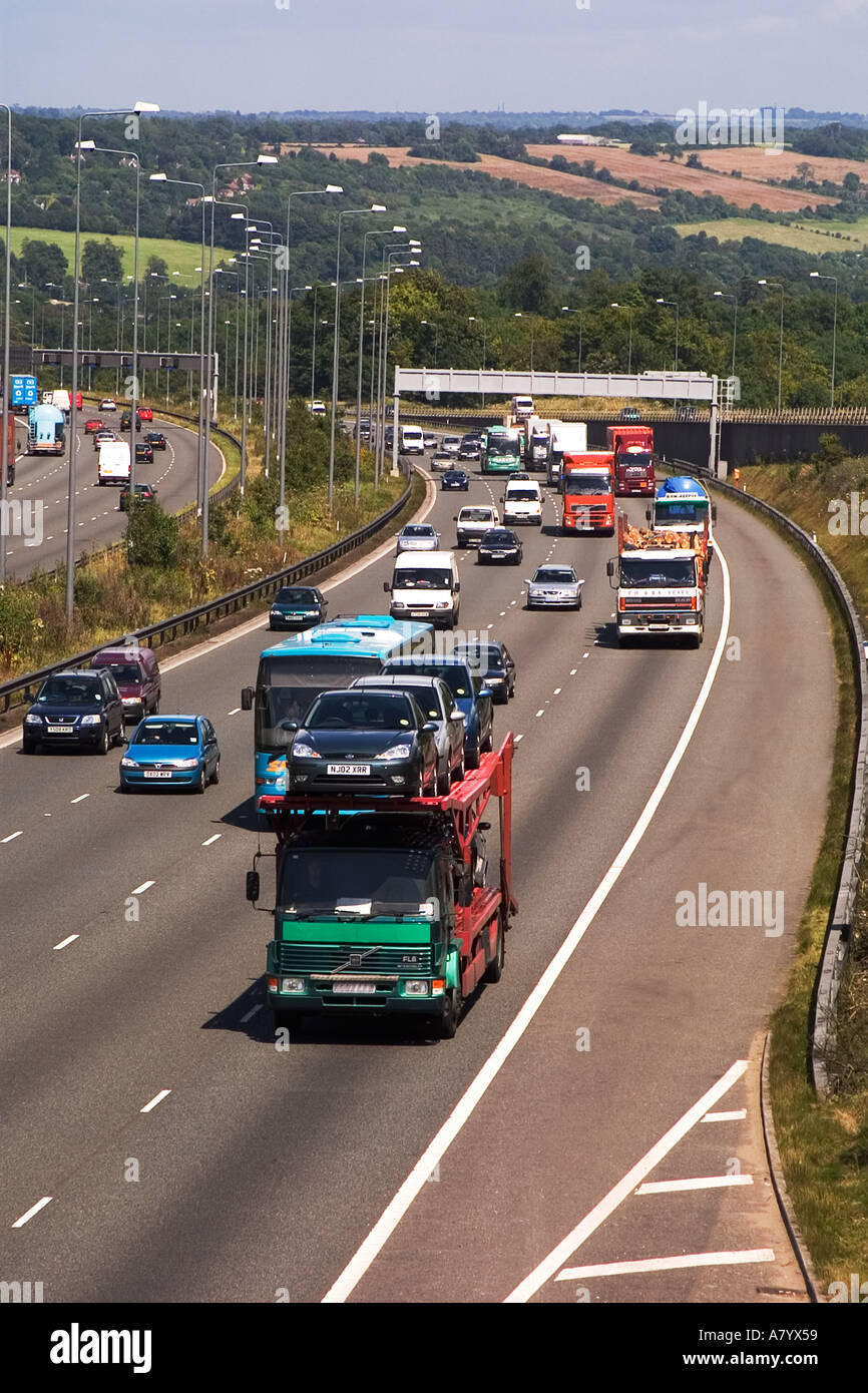 Uk motorway orbital route hi-res stock photography and images - Alamy