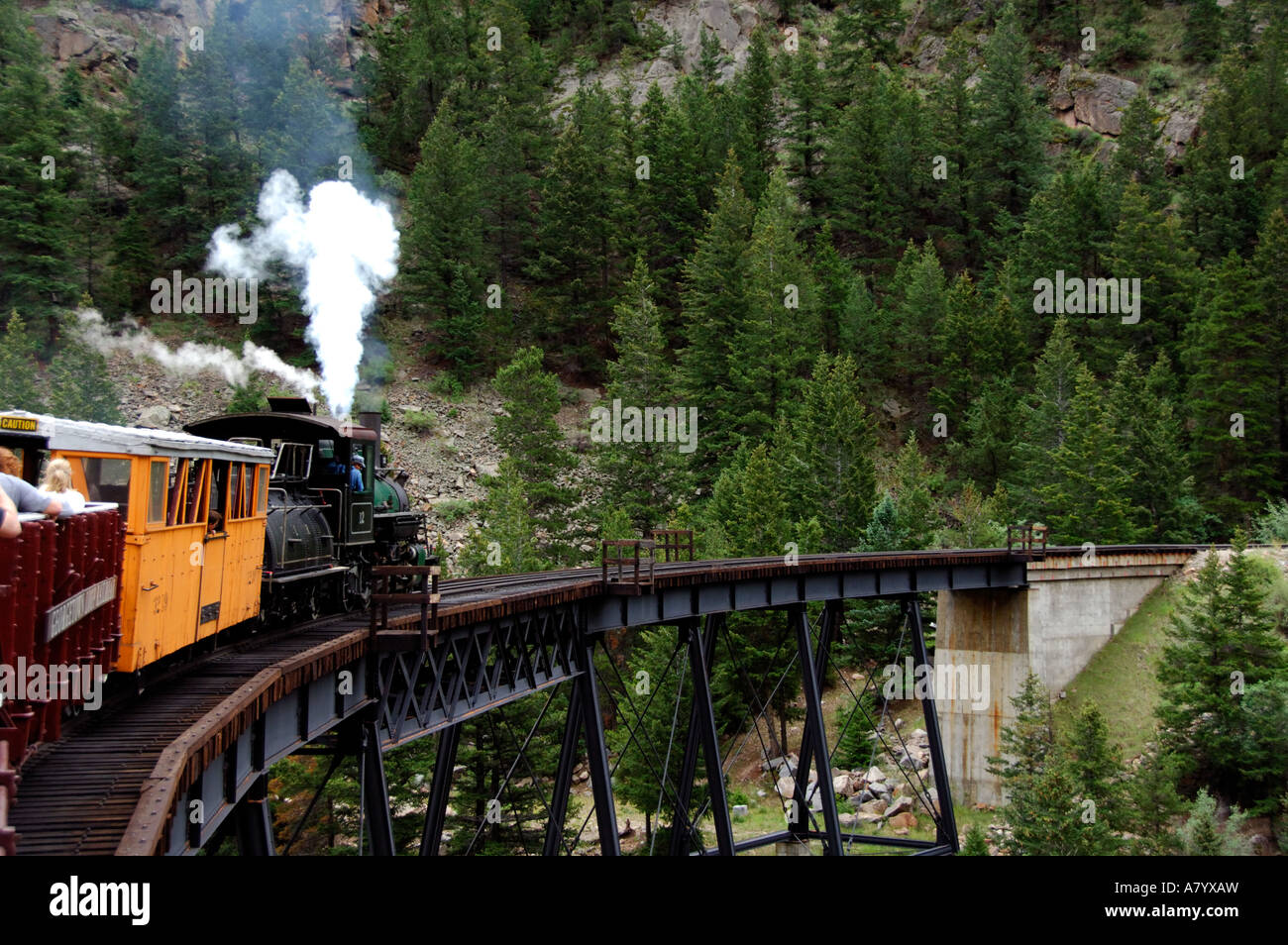 Steam locomotive georgetown loop railroad clear creek county colorado ...