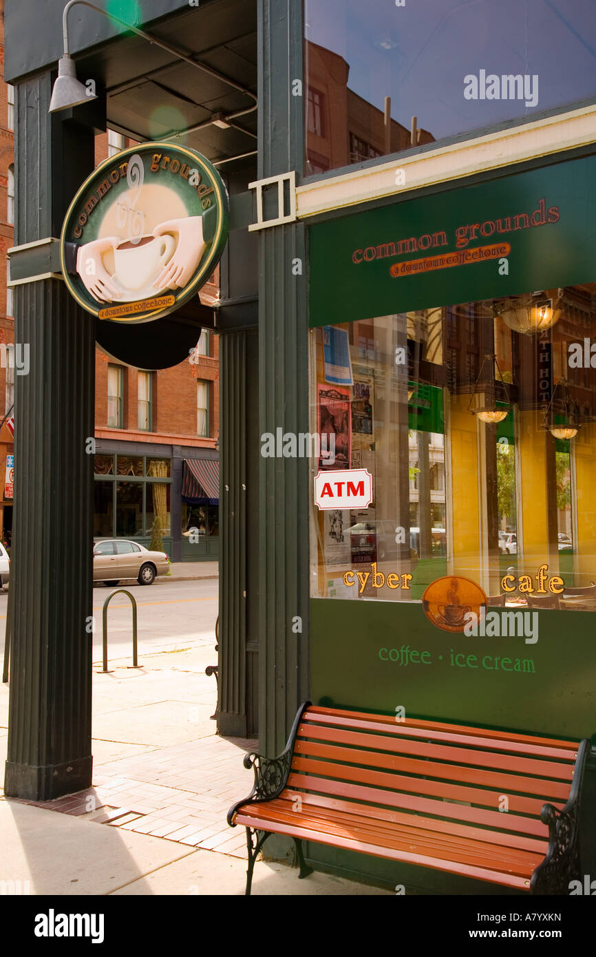 Common Grounds Cafe, Denver, Colorado, USA Stock Photo - Alamy