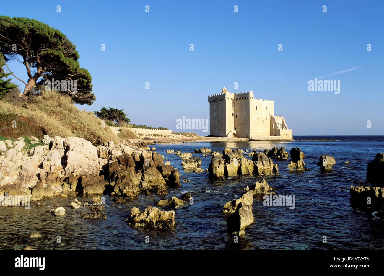 Ile de lerins fortified monastery hi-res stock photography and images ...