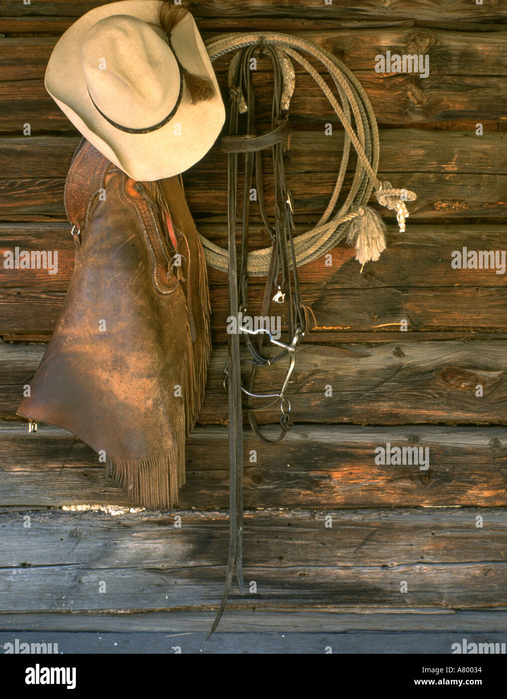 Traditional cowboy gear hi-res stock photography and images - Alamy