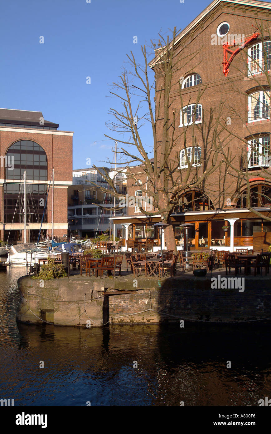 england london river thames docklands st katherine docks Stock Photo ...