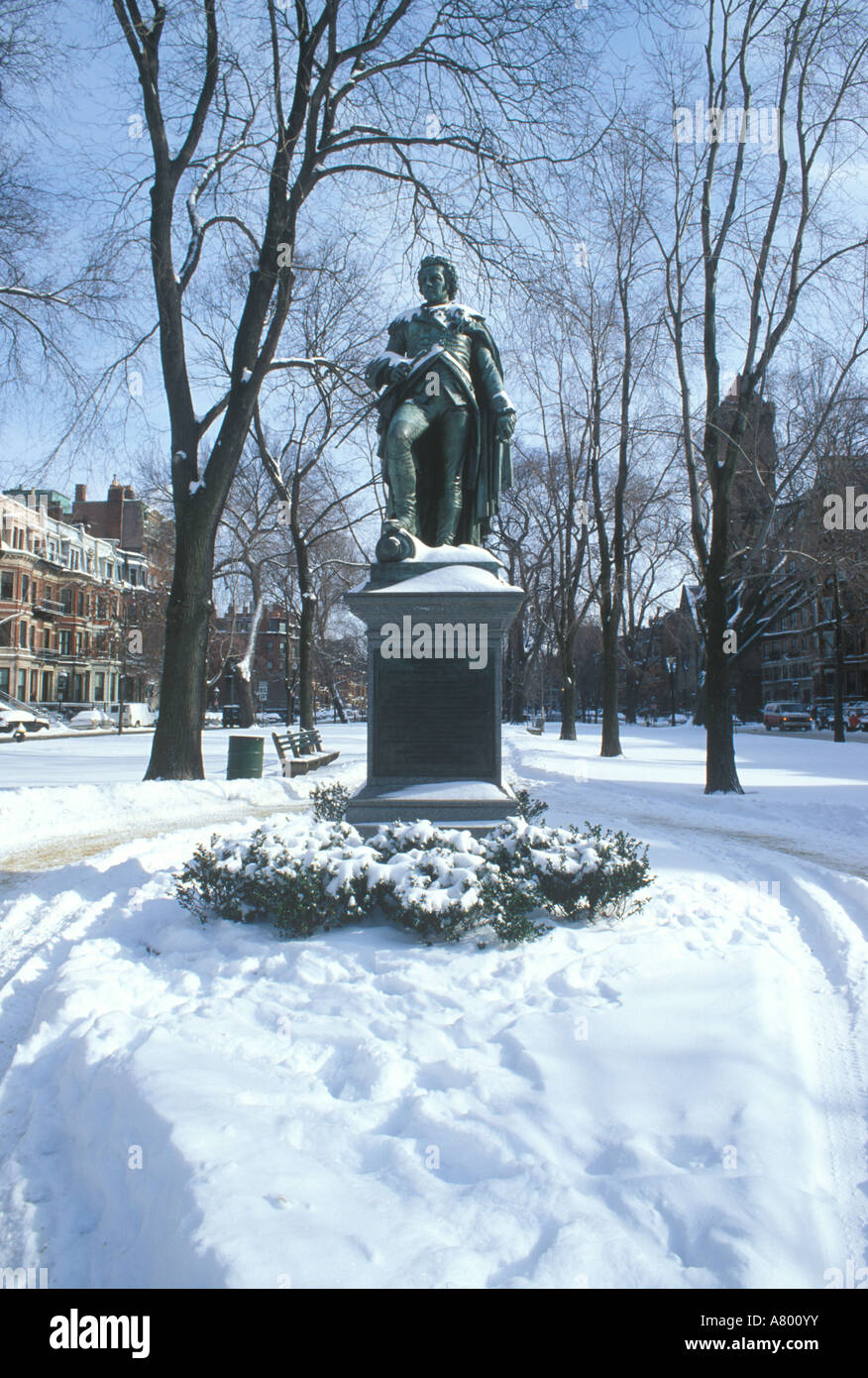 Back bay boston snow hi-res stock photography and images - Alamy