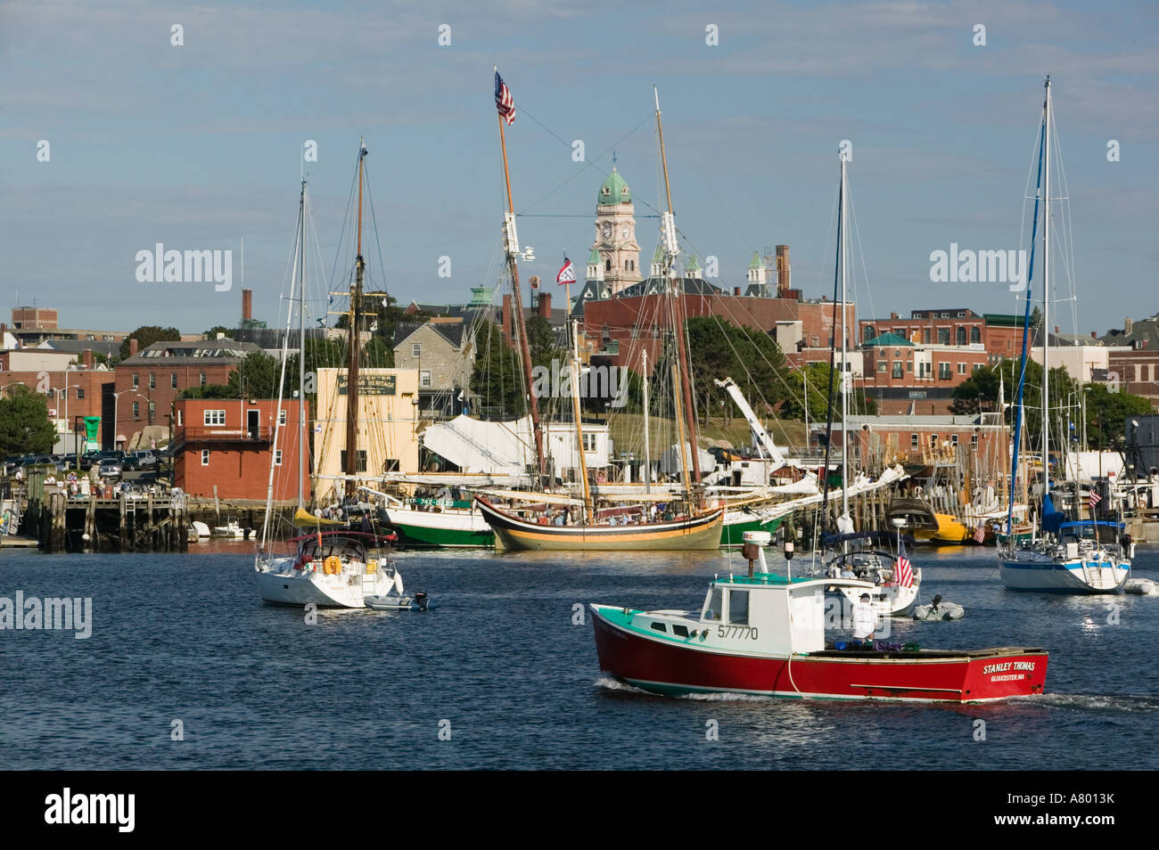 USA, Massachusetts, Cape Ann, GLOUCESTER: America's Oldest Seaport ...