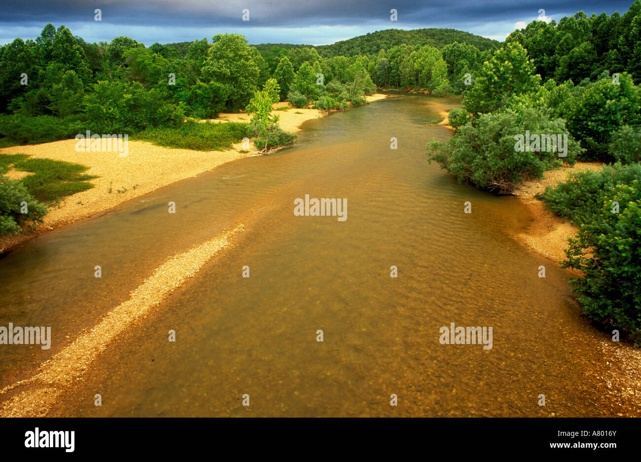 Jacks Fork River in Missouri, USA Stock Photo - Alamy