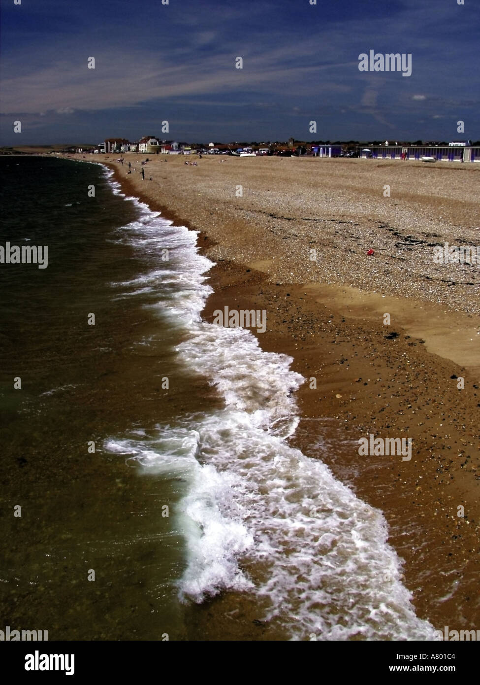 sussex seaford sea front and beach Stock Photo - Alamy