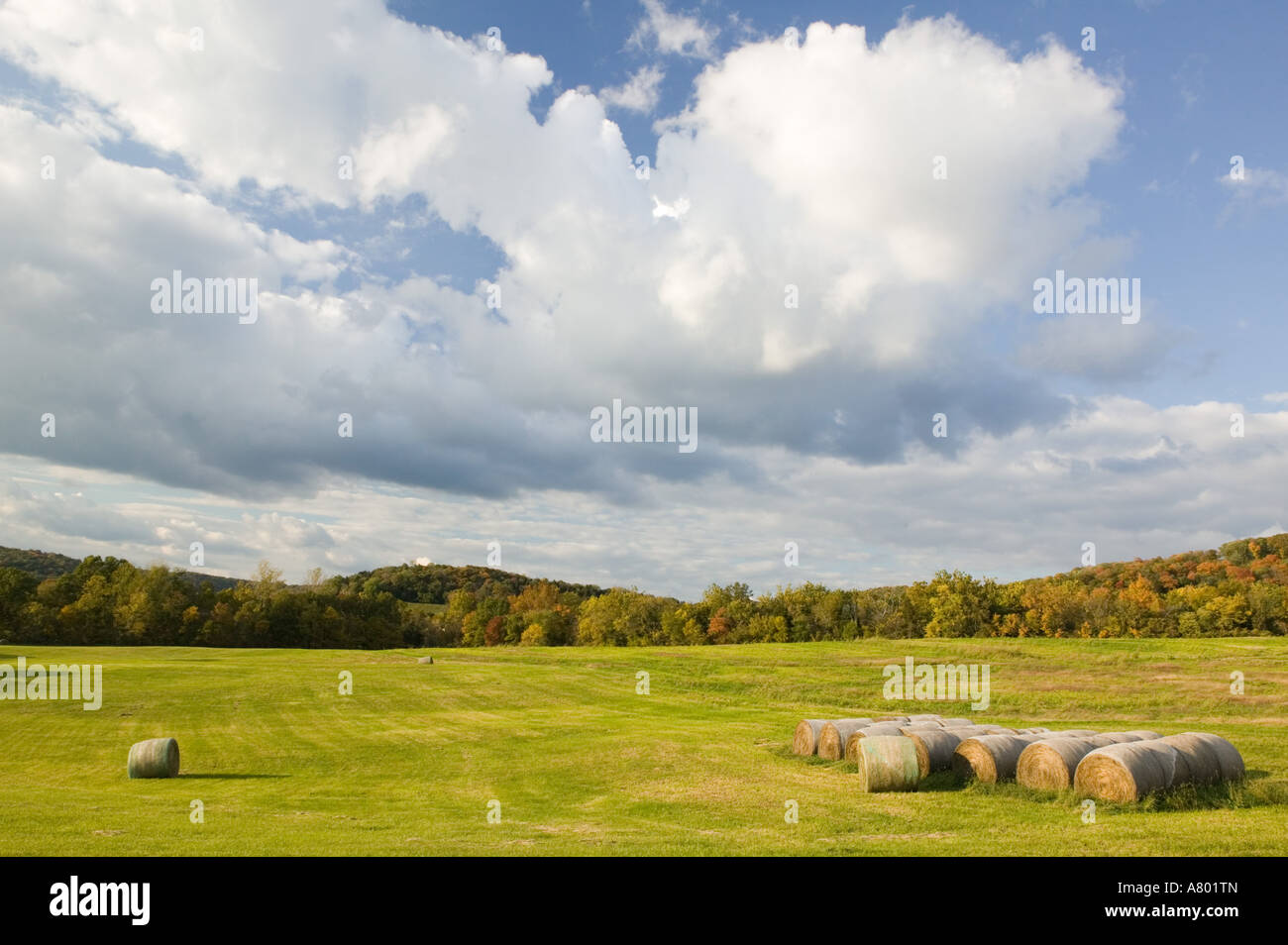 USA, Missouri, Matson: Missouri River Valley Farm Field Stock Photo - Alamy