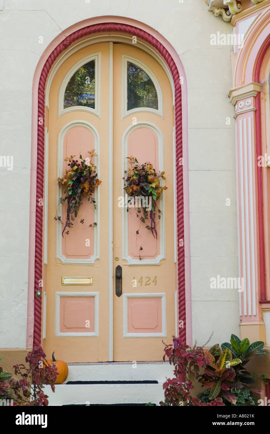 USA, Missouri, St. Louis: Building detail at Lafayette Square Stock ...