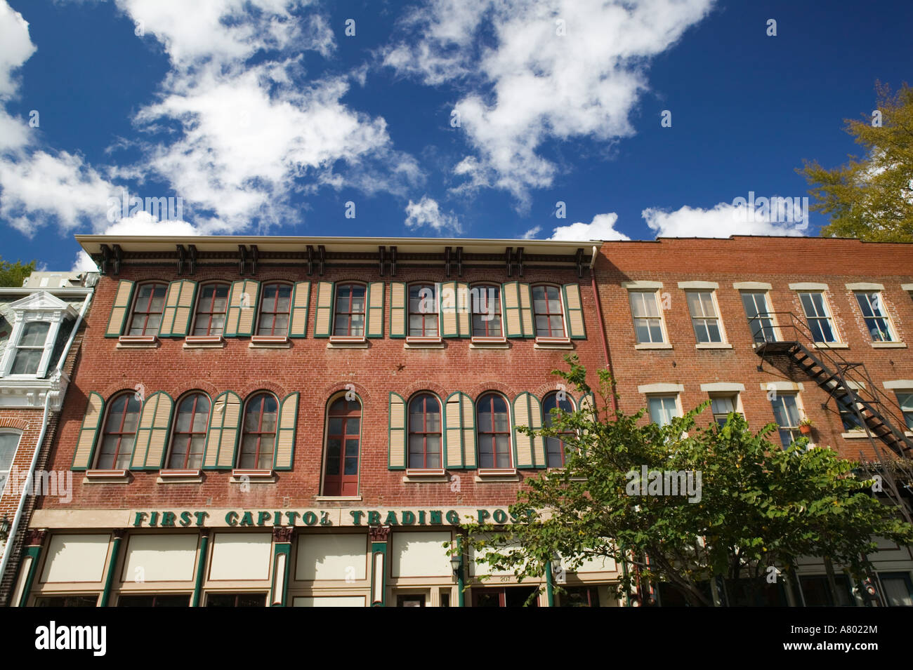 USA, Missouri, St. Charles: South Main Street Historic District, Detail ...