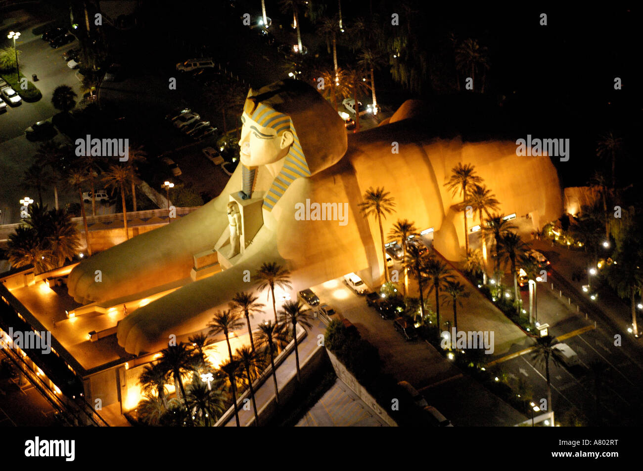 Las Vegas aerial view taken from a blimp Stock Photo - Alamy