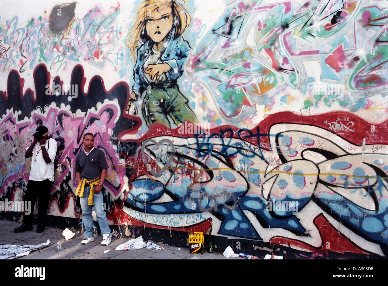 Murals run down hi-res stock photography and images - Alamy