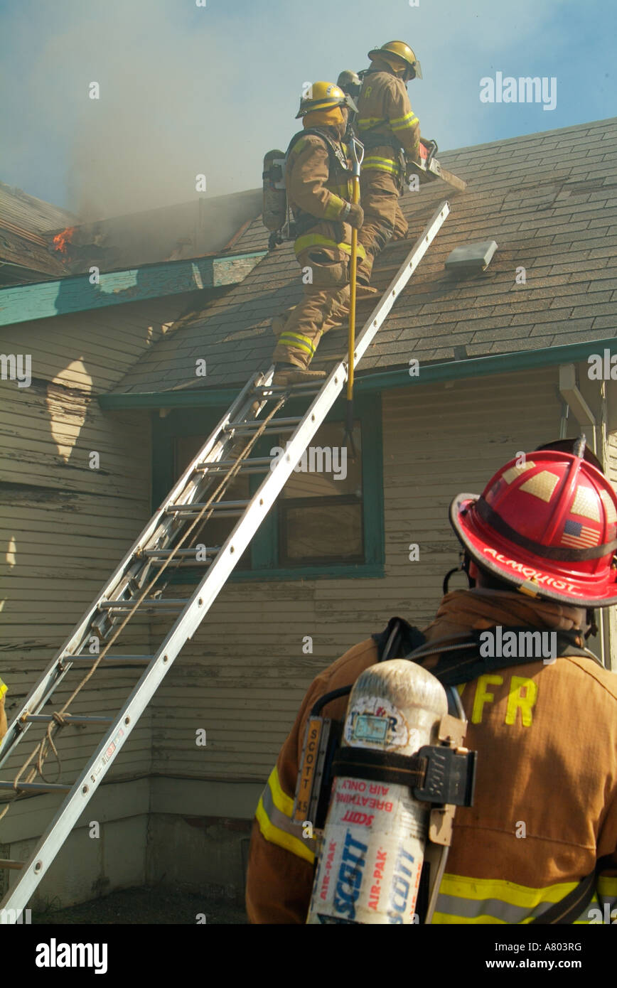 Fire ladder hi-res stock photography and images - Alamy