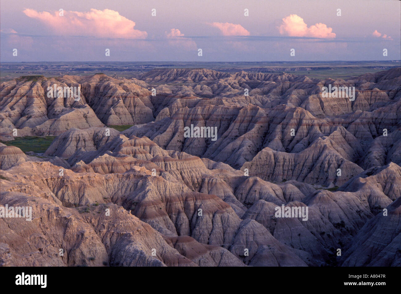Badlands sd sunset hi-res stock photography and images - Alamy