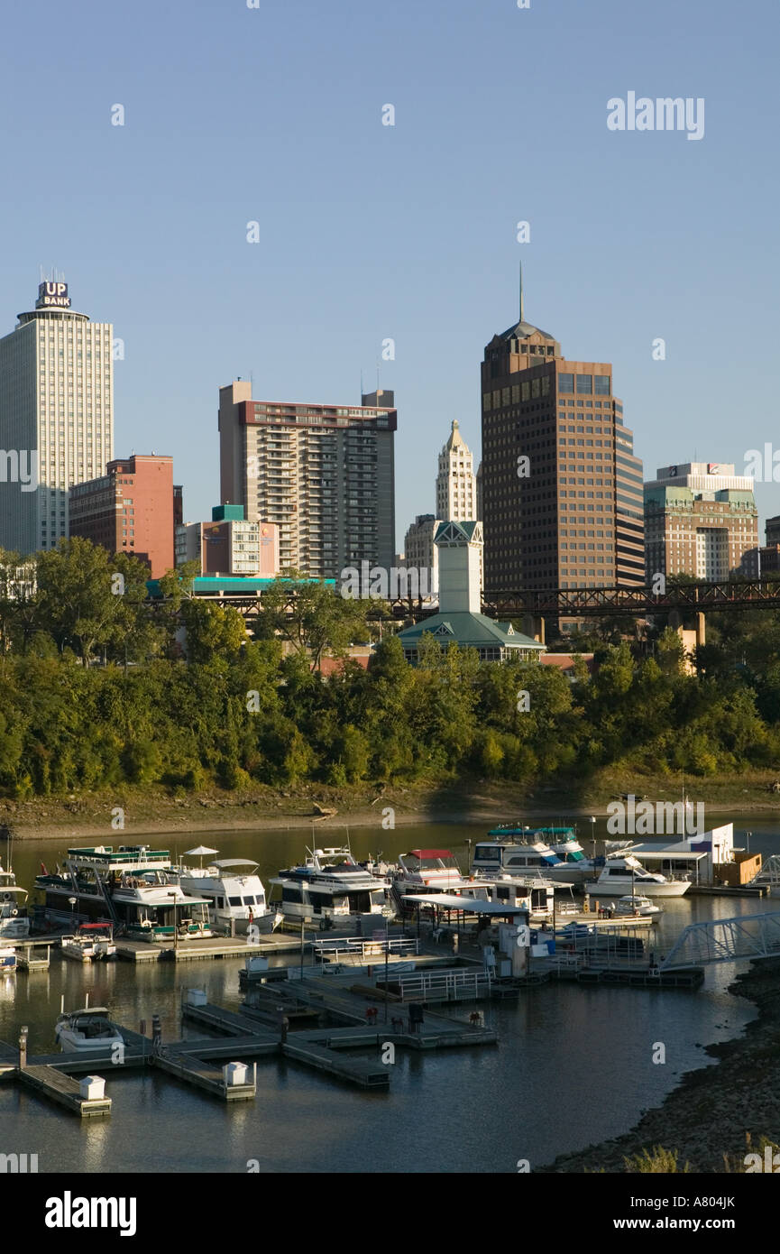 USA, Tennessee, Memphis, City View from Mud Island Stock Photo - Alamy