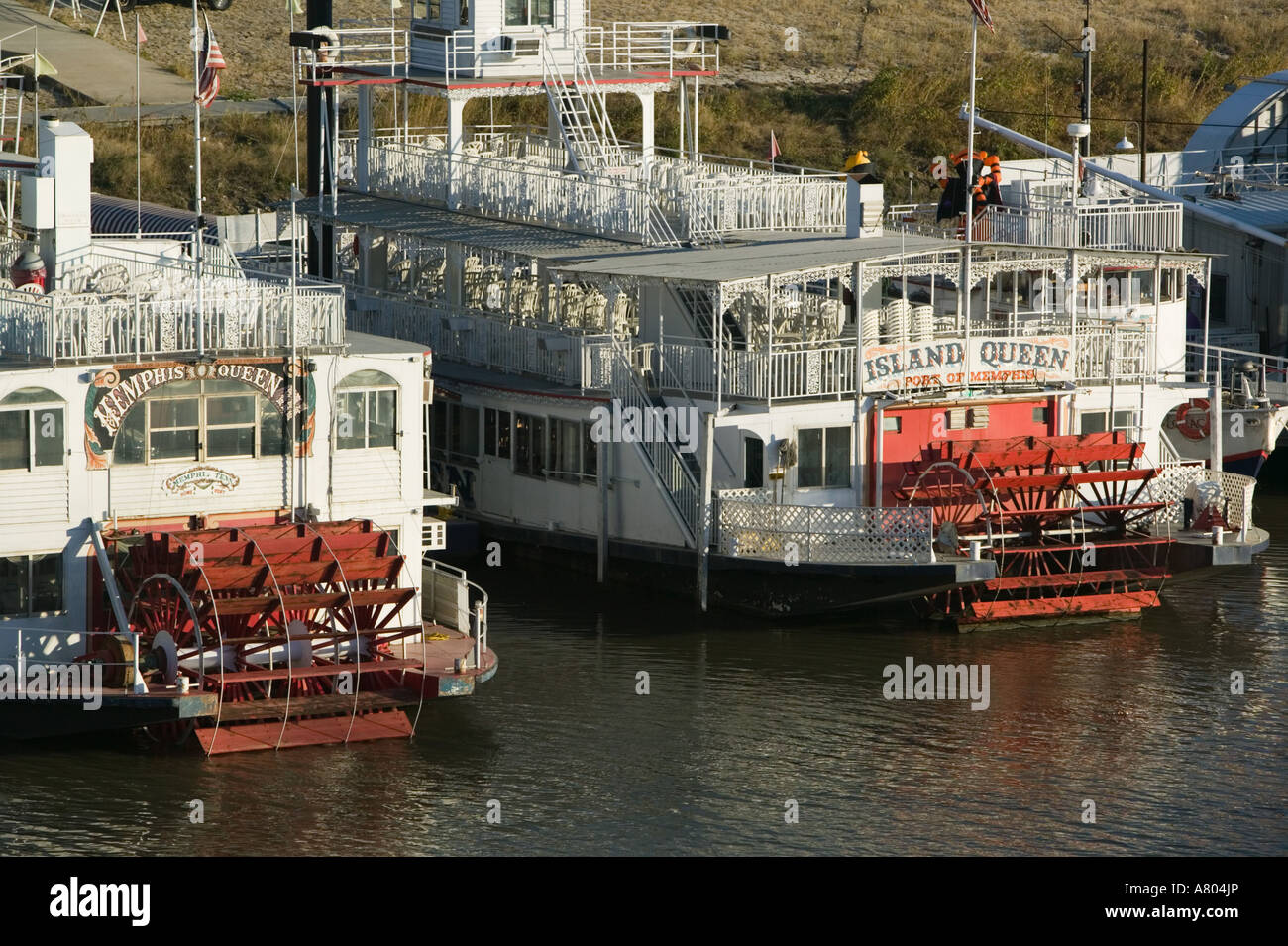 USA, Tennessee, Memphis, Riverboat View from Mud Island Stock Photo - Alamy
