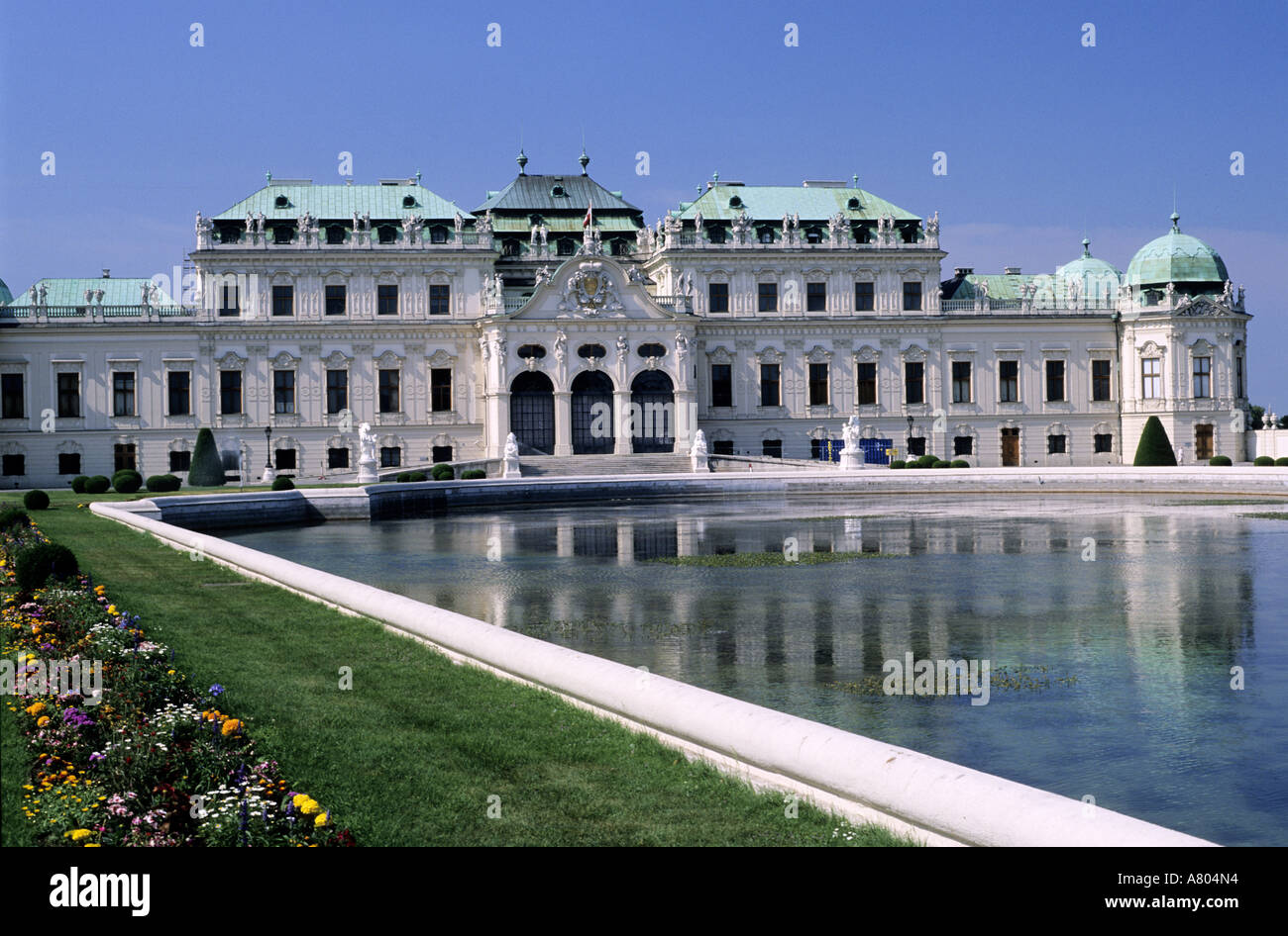 Vienne belvédère hi-res stock photography and images - Alamy
