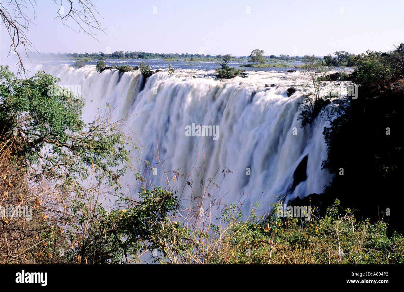 Zambia, Livingstone, Victoria Falls Stock Photo - Alamy