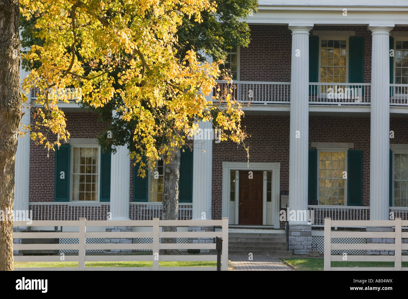USA, Tennessee, Nashville: The Hermitage, Home of Former US President ...