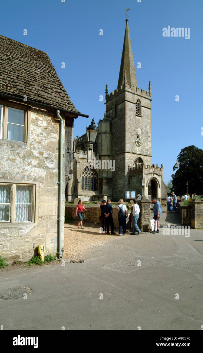 Lacock st cyriac church hi-res stock photography and images - Alamy