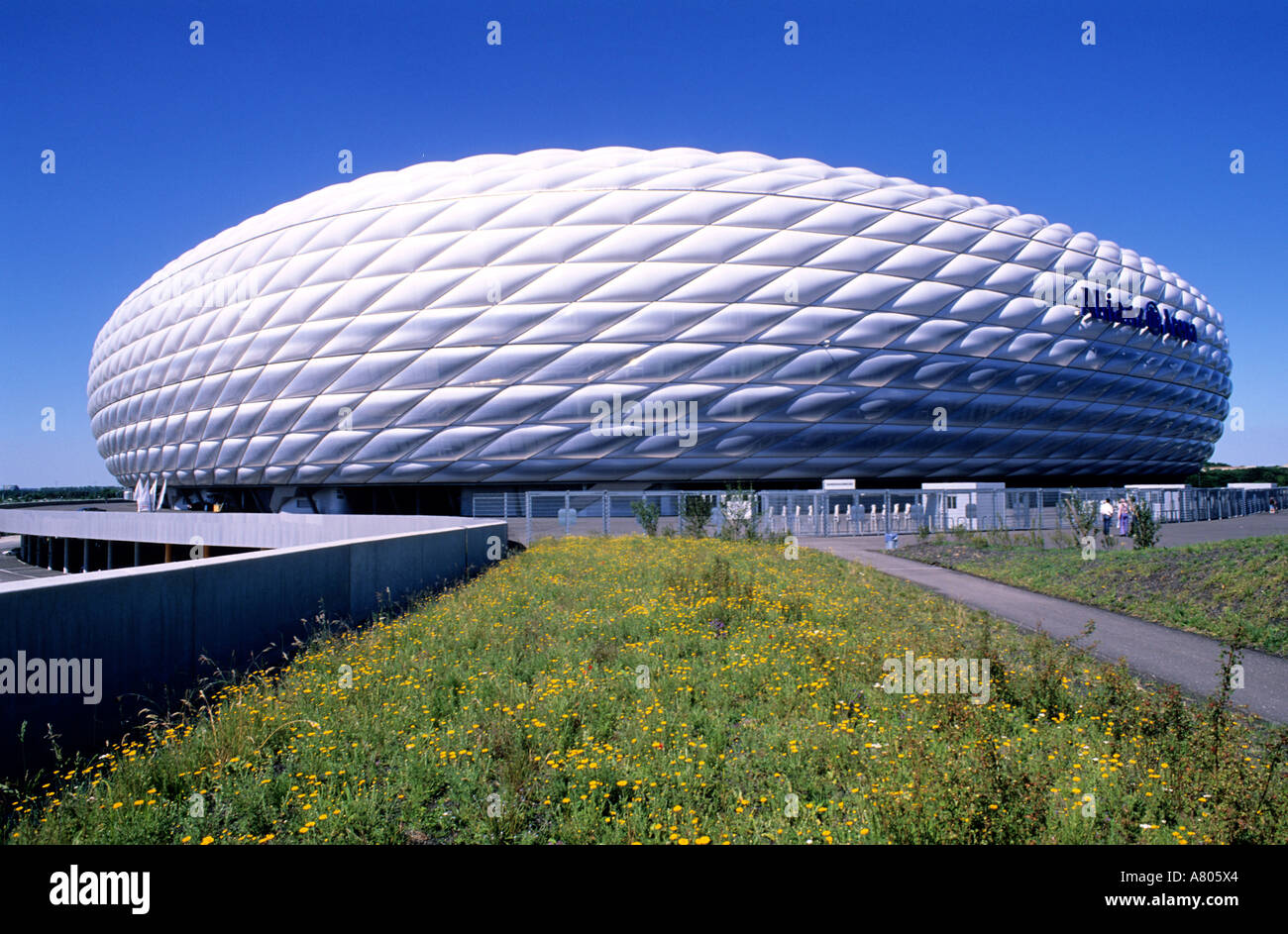 Germany, Bavaria, Munich, Allianz Arena stadium Stock Photo - Alamy