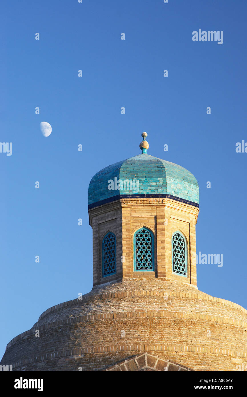 Uzbekistan, Bukhara, Turquoise Domed Tower Stock Photo - Alamy