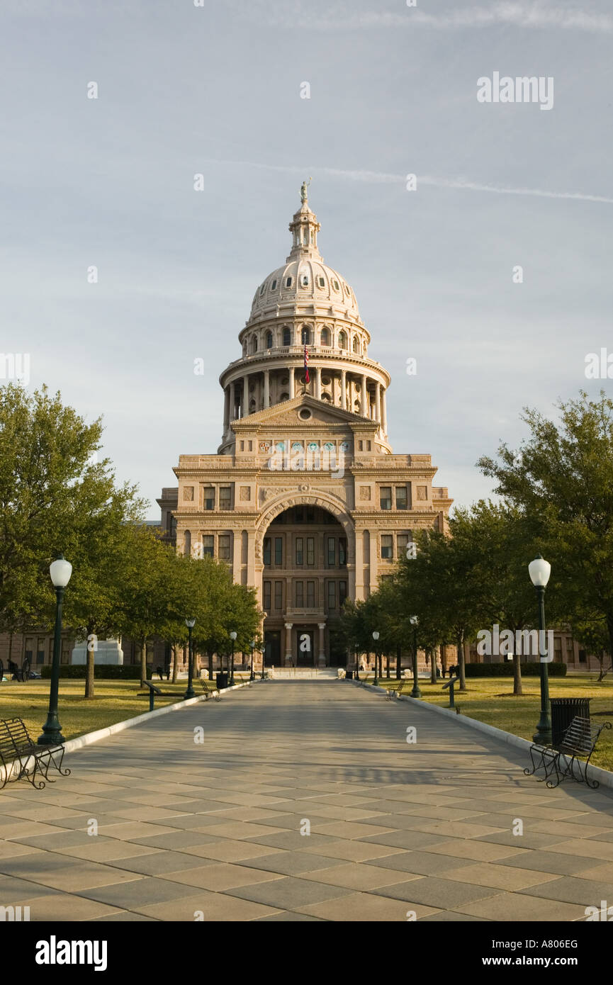 USA, TEXAS, Austin: Texas State Capitol, Exterior / Morning Stock Photo ...