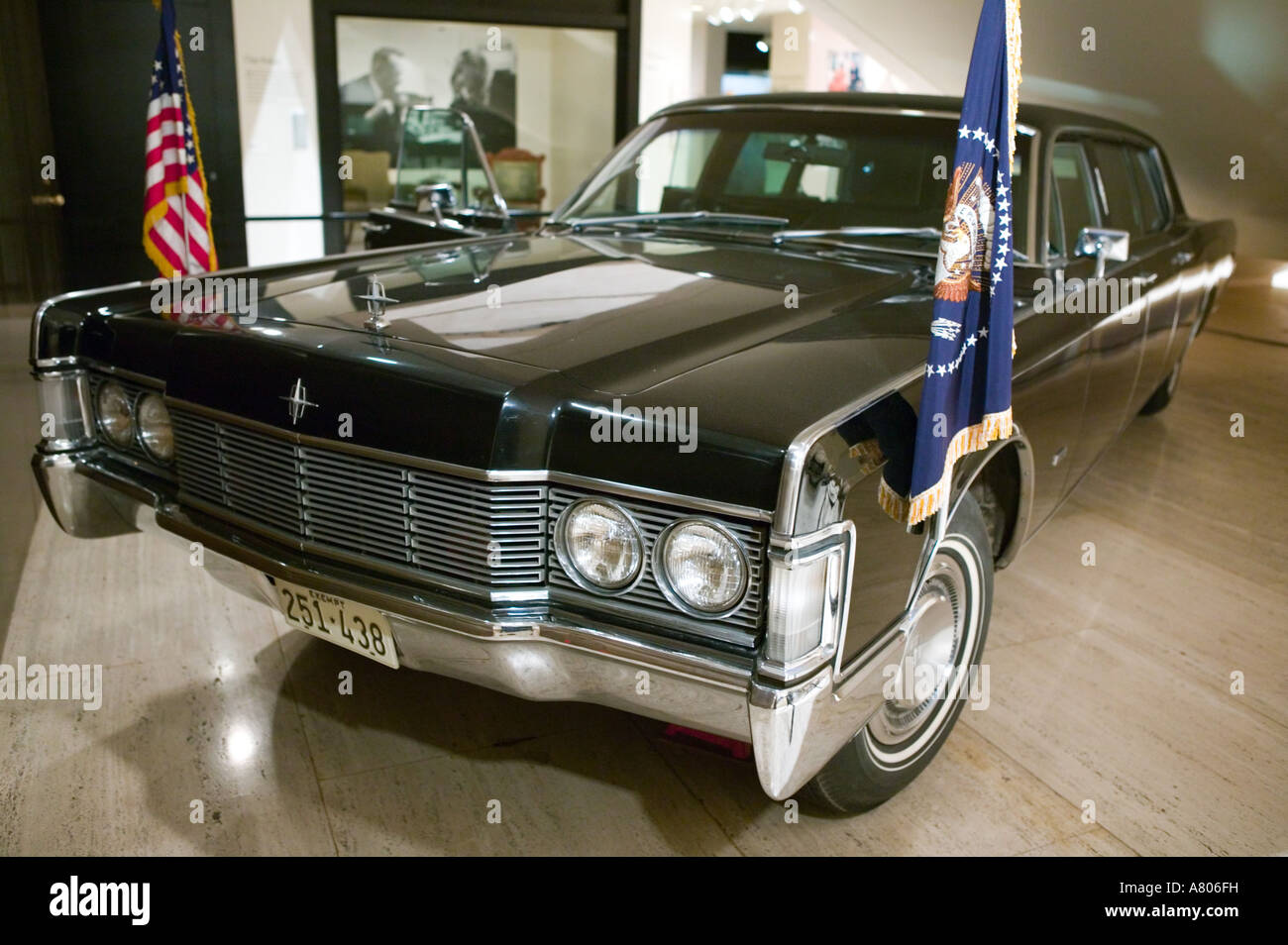 President johnson car hi-res stock photography and images - Alamy