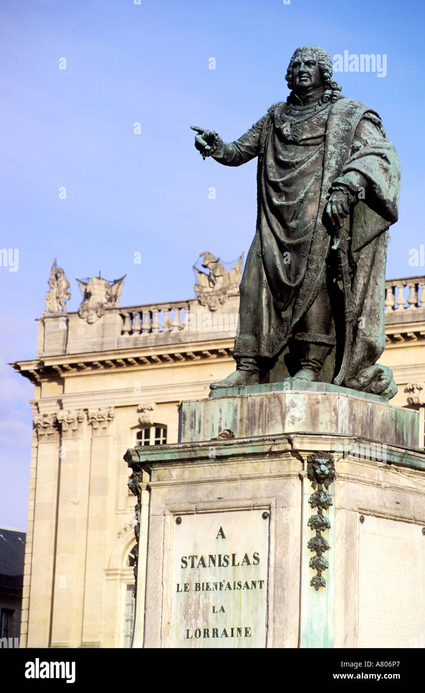 France, Meurthe et Moselle, Nancy, Place Stanislas, City Hall and ...