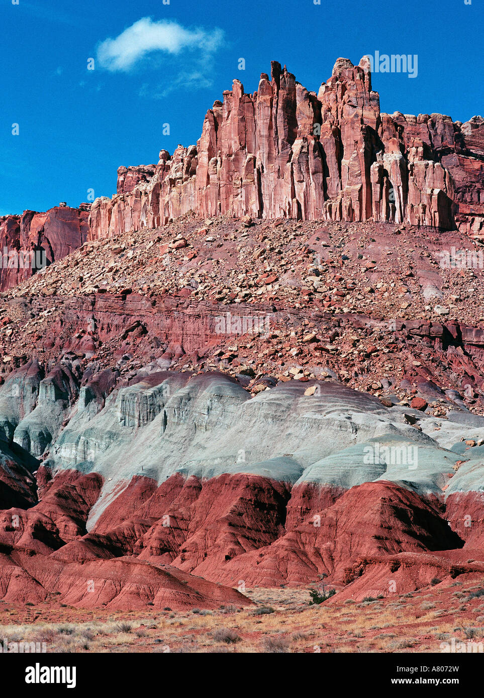 USA, Utah. Rock formation in northern Utah Stock Photo - Alamy
