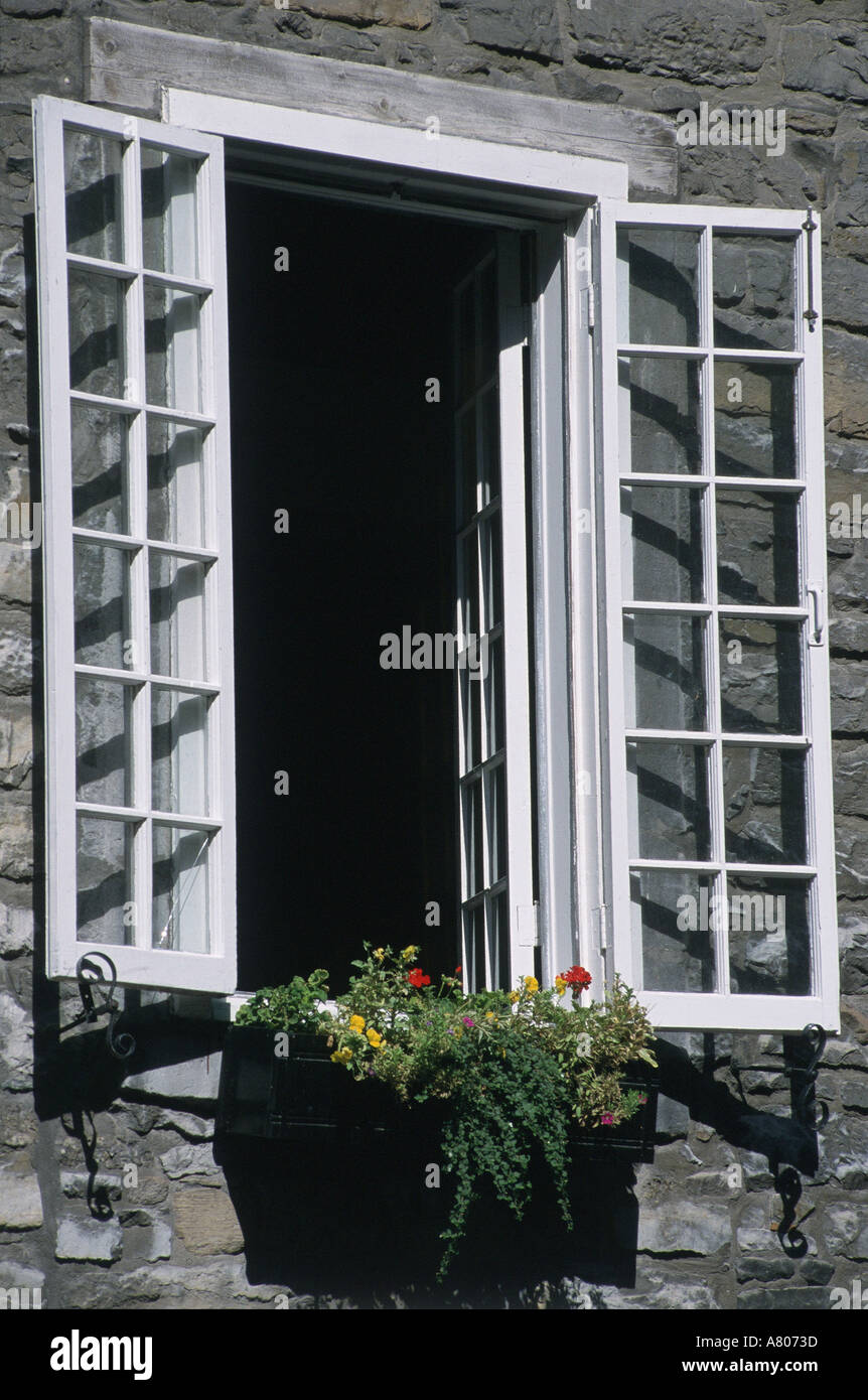 Open window with shutters Stock Photo - Alamy