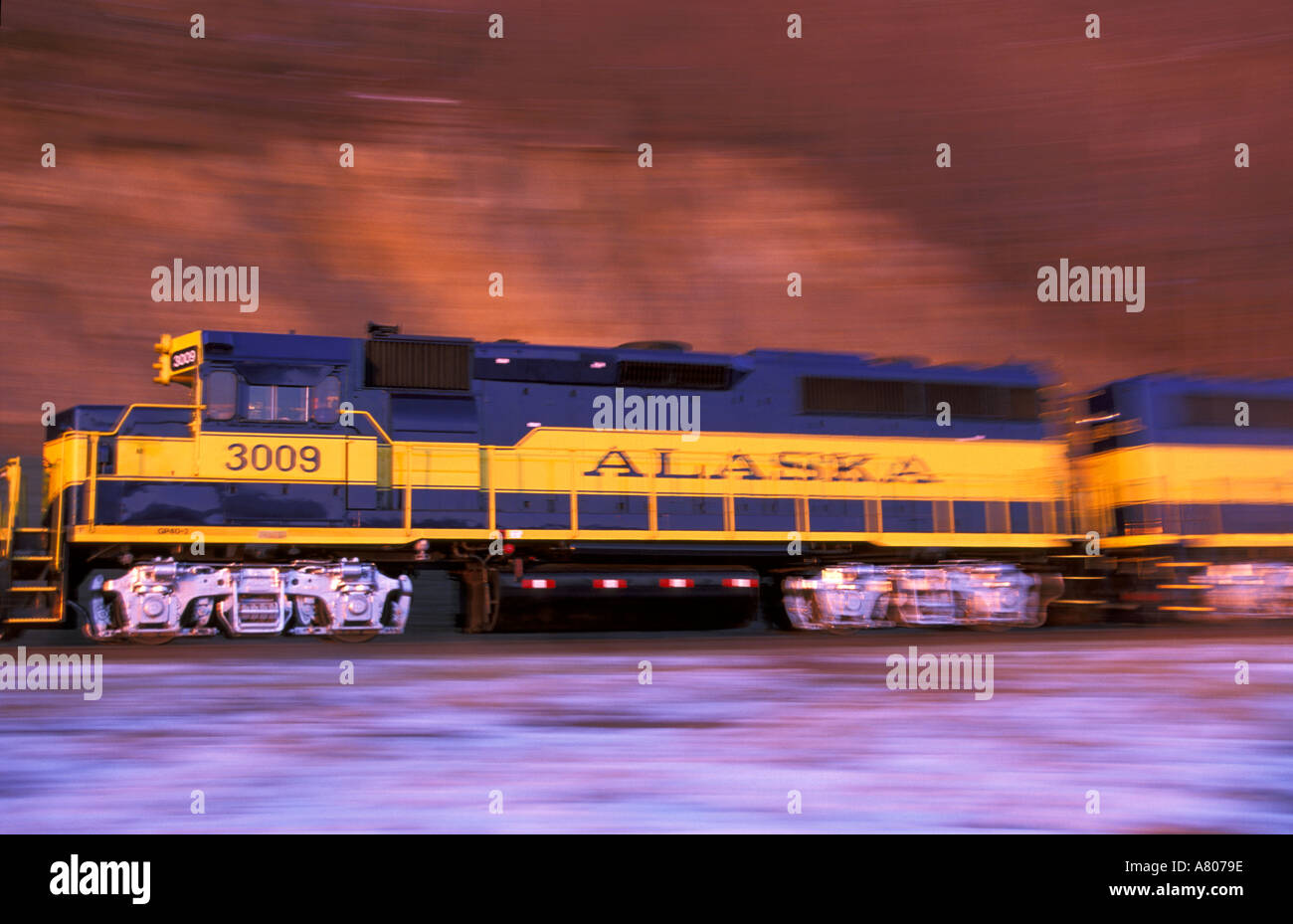 Alaska railroad railcar hi-res stock photography and images - Alamy