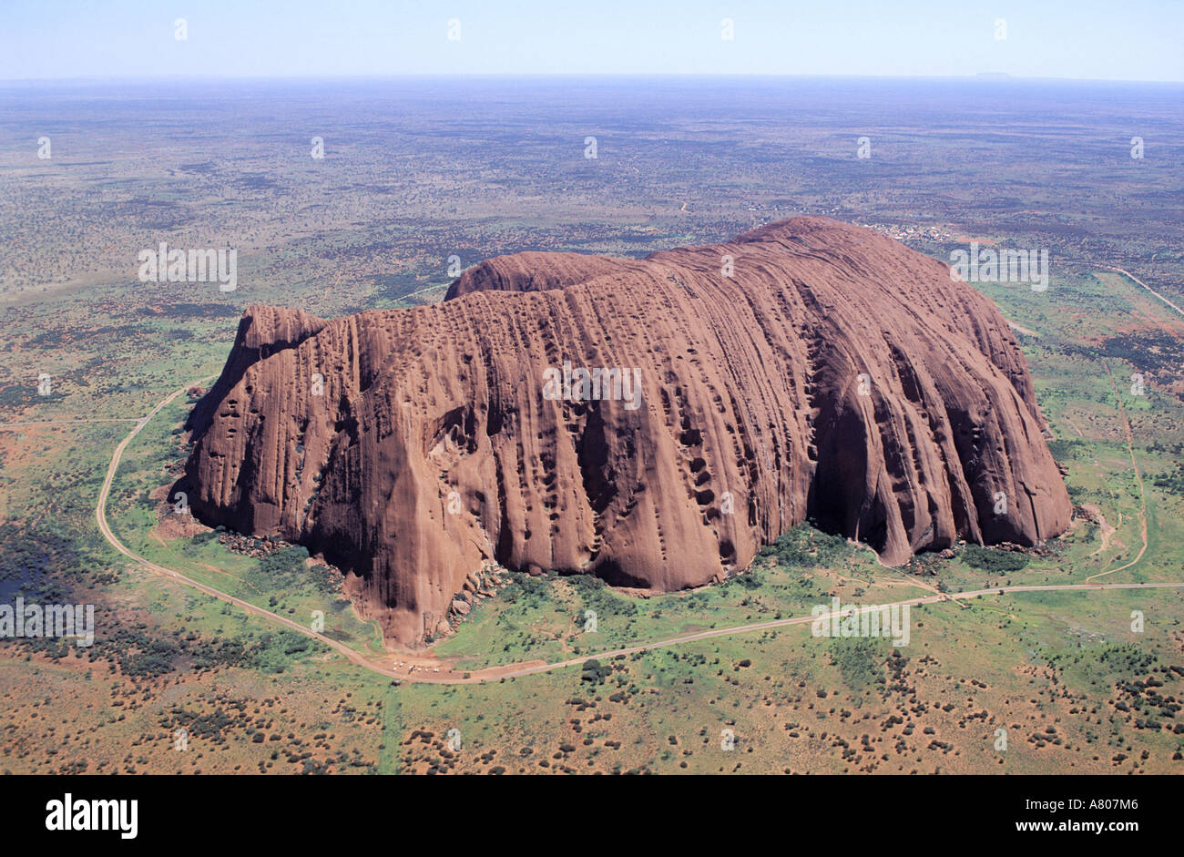 Australia, Northern Territory, Ayers Rock the monolith of Uluru ...