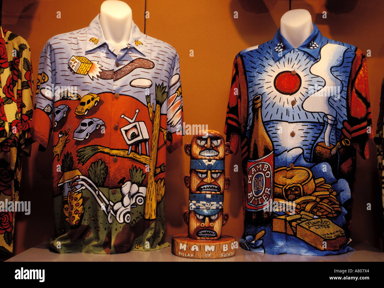 Australia, Sydney, Mambo shop in Oxford street, selling the surfer ...