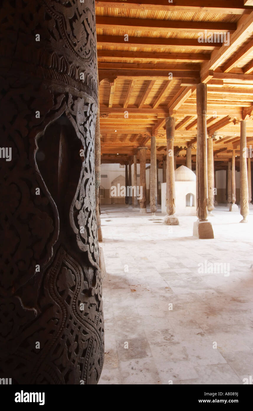 Interior Of Juma Mosque, Khiva Stock Photo - Alamy