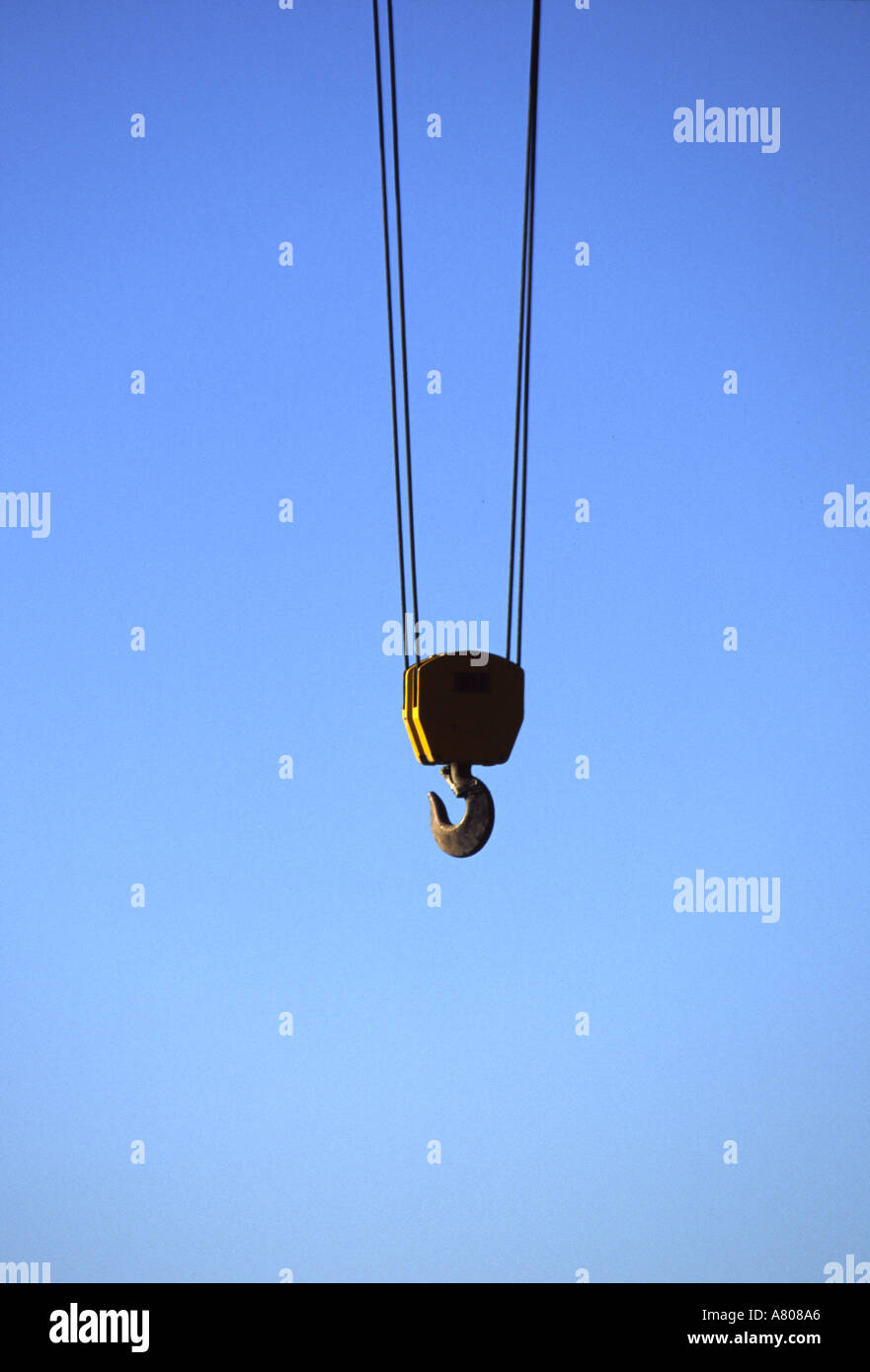 Hook and cables hi-res stock photography and images - Alamy
