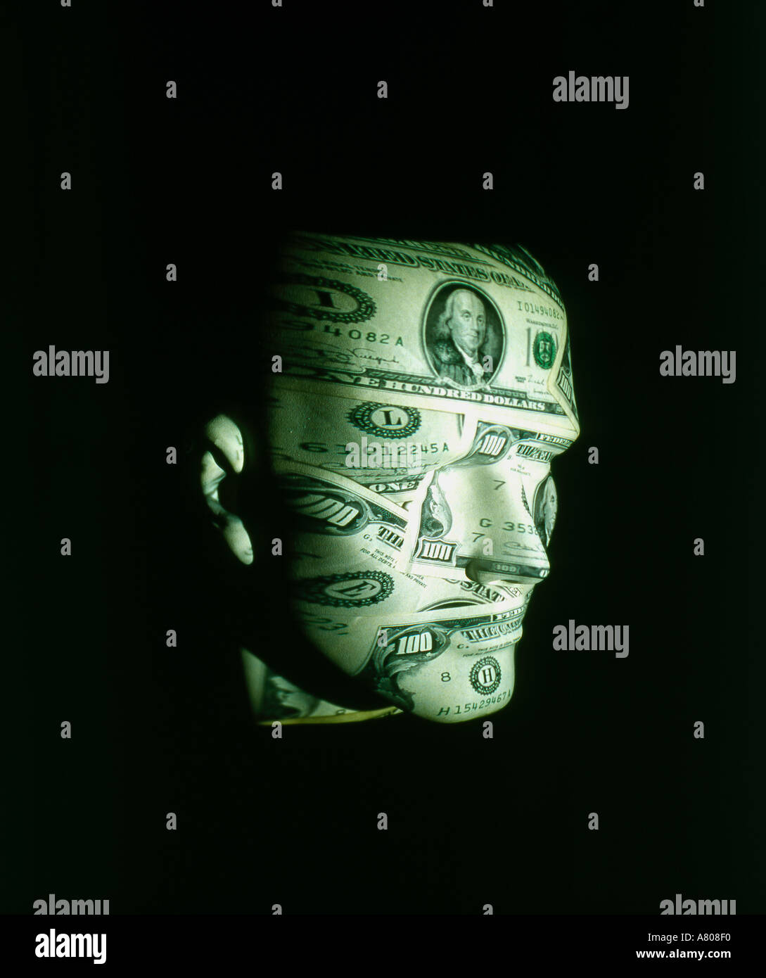 money dollar rich Stock Photo - Alamy