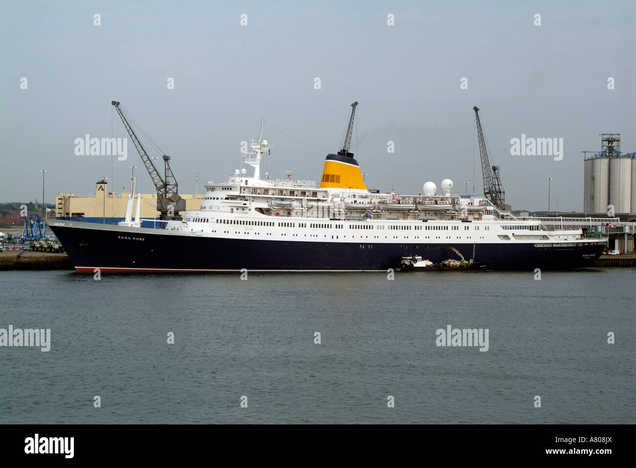 Southampton Docks The Port of Southamton England UK Saga Rose cruise ...