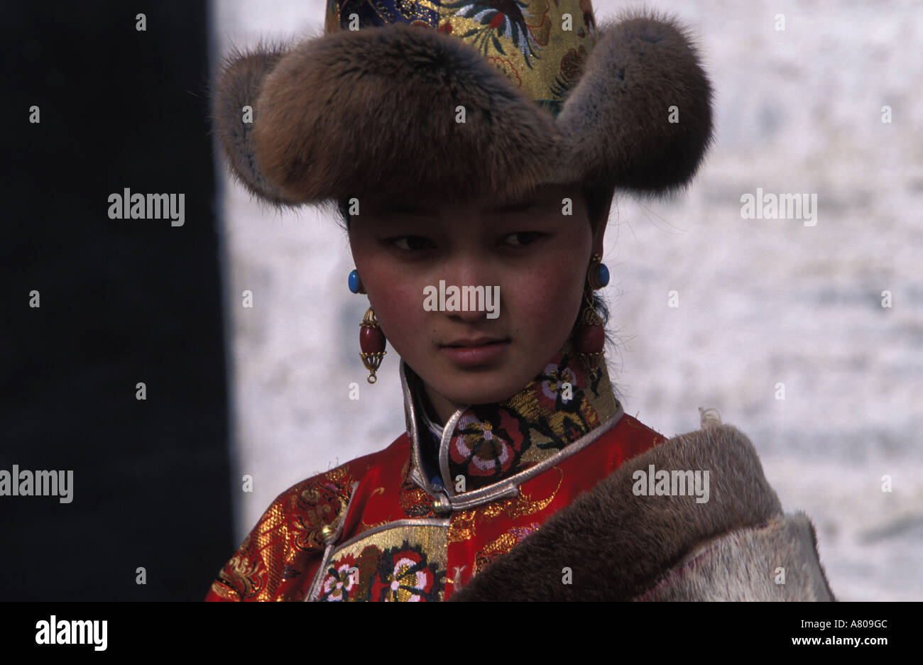 China, Eastern Tibet, Amdo Province, Labrang, the Tibetan's festival ...