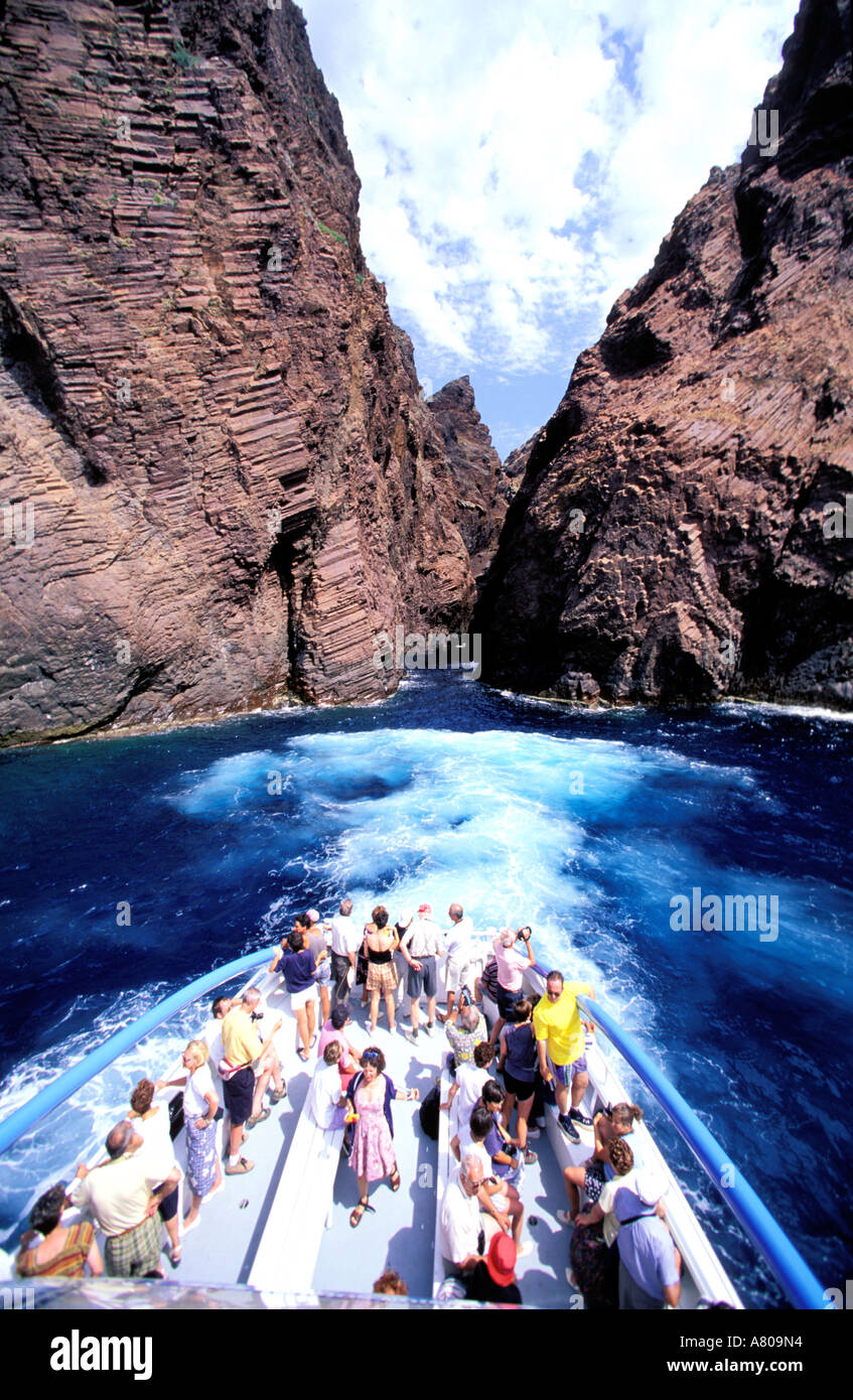 France, Corse du Sud, Scandola Nature Reserve classified as World ...