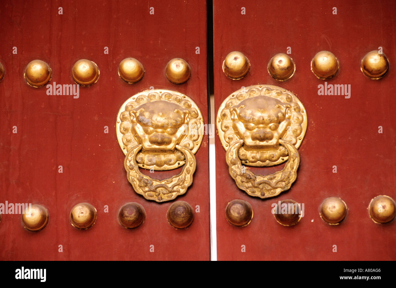 China, Beijing, Palace door Stock Photo - Alamy