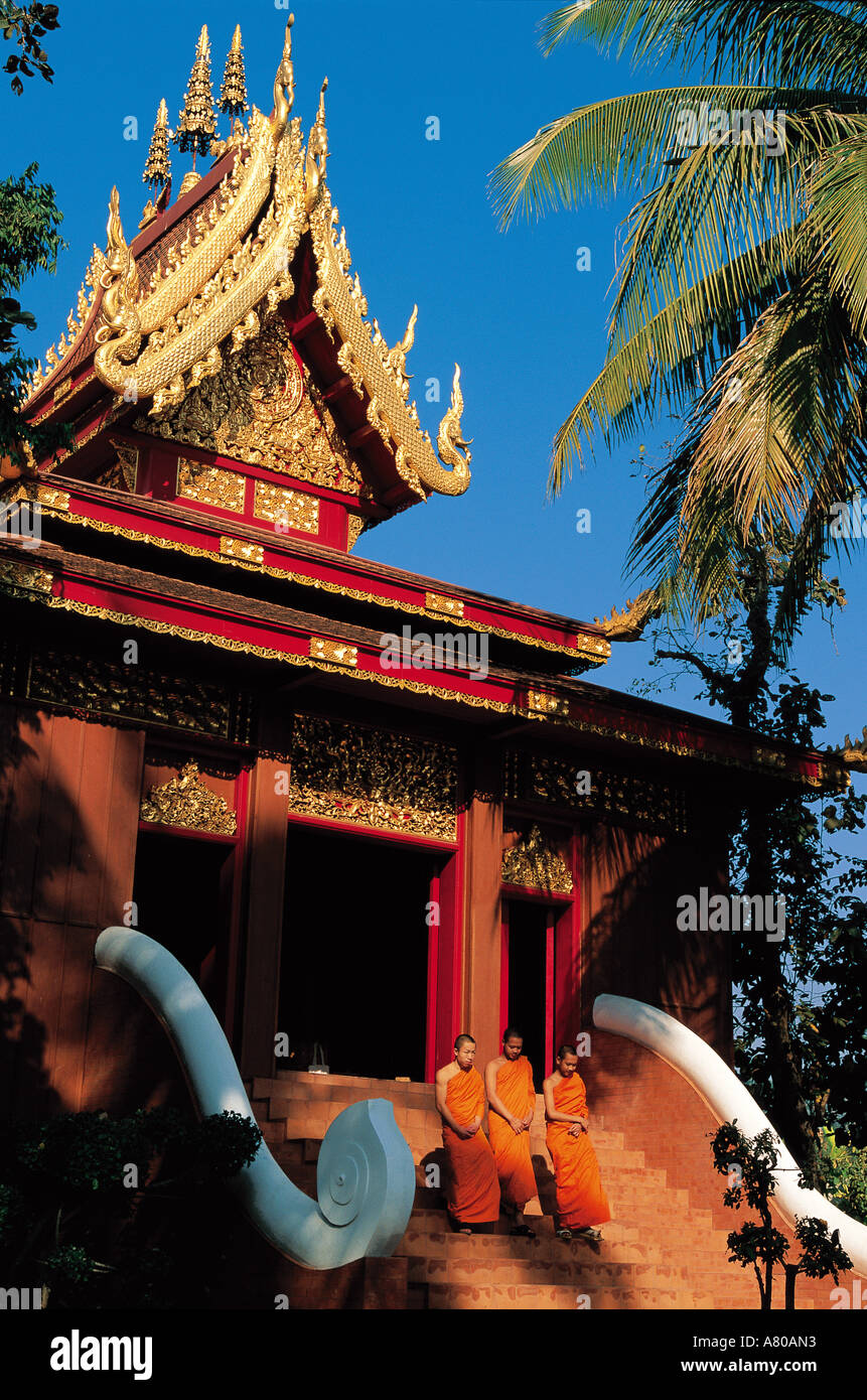 On steps of temple hi-res stock photography and images - Alamy