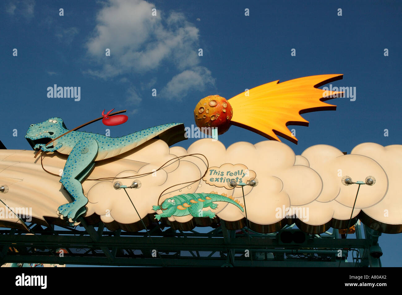 Disney s Animal Kingdom dinoland usa Stock Photo - Alamy