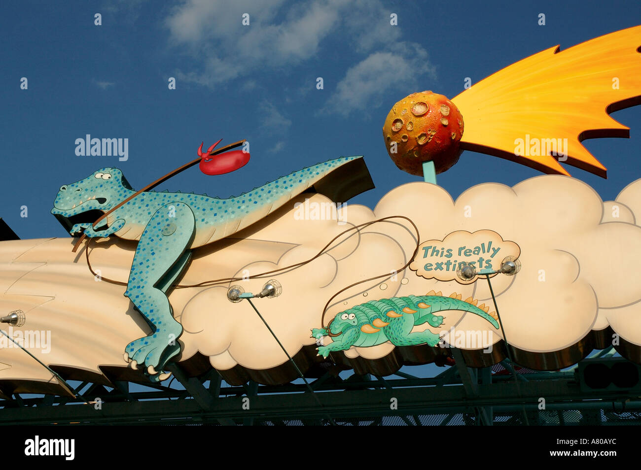 Disney s Animal Kingdom dinoland usa Stock Photo - Alamy