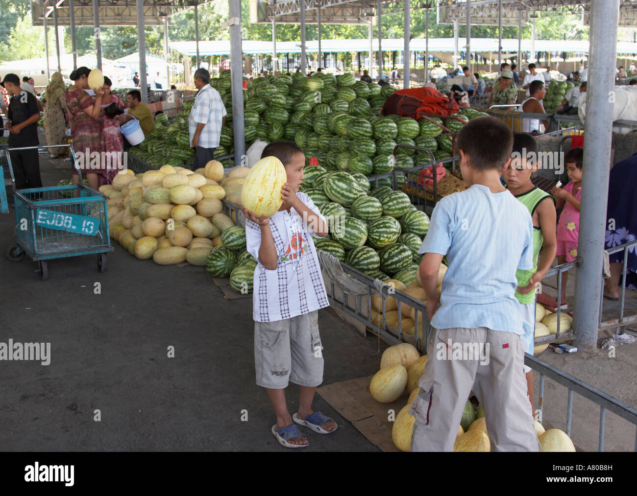 Uzbek Melon High Resolution Stock Photography and Images - Alamy
